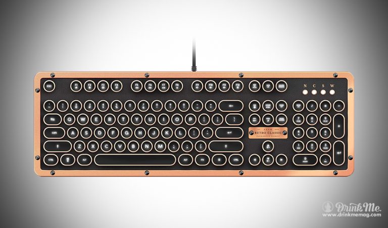 Write the Next Great American Novel with the Azio Vintage Keyboard ...